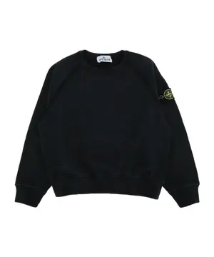 Stone Island Crew Neck Sweatshirt - Black