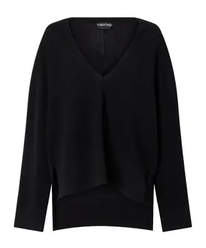 TOM FORD Cropped Wool Sweater - No