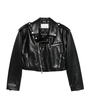 THE FRANKIE SHOP Long-sleeve Zip-up Jacket - Black
