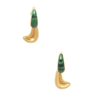 Khaite Cyclone Gold-plated Drop Earrings - No