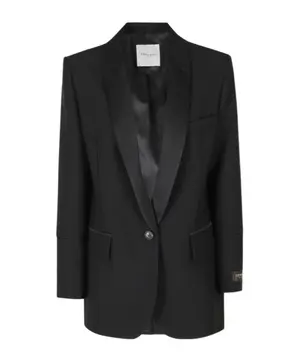 ERMANNO FIRENZE Long-sleeve Blazer - Black