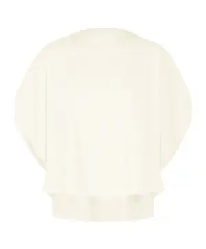 Issey Miyake Pleated Top - White