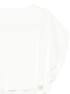 Issey Miyake A-poc Slice Pleated Top - White