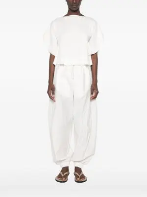 Issey Miyake A-poc Slice Pleated Top - White