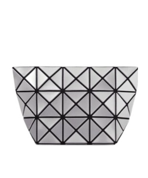 Issey Miyake Zip-top Clutch - Silver