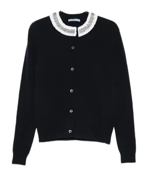 Prada Long-sleeved Cardigan - Navy Blue