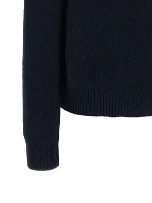 Prada Embellished Button-up Cardigan - Navy Blue