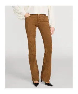 FRAME Suede Rodeo Trousers