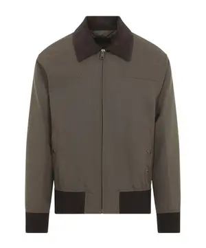 Prada Long-sleeved Casual Jacket - Brown