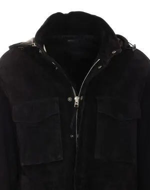 TOM FORD Long-sleeved Leather Jacket