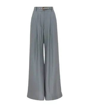 Zimmermann Wide Leg Pant - Airforce