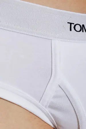 TOM FORD Logo-waistband Briefs