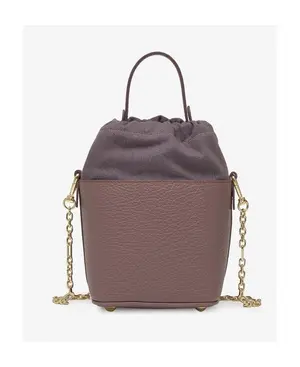 MAISON MARGIELA 5ac Leather Bucket Bag