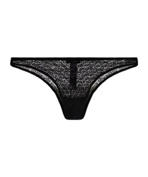 Dsquared2 Lace Triangle Panties - Black