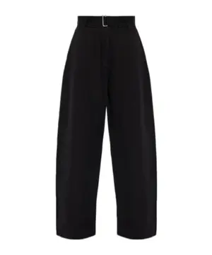 Studio Nicholson Belted Trousers - Black