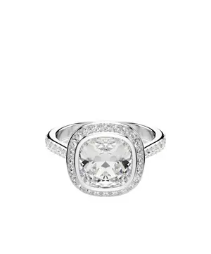 SWAROVSKI Una Angelic Halo Crystal-embellished Rings - White