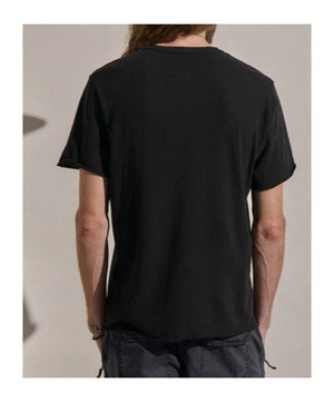 JAMES PERSE Slub Jersey Short Sleeve Henley