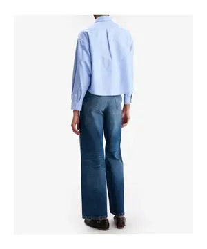 A.p.c. Button-down Cropped Shirt