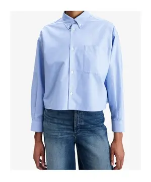 A.p.c. Button-down Cropped Shirt