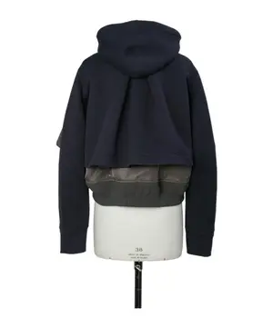 Sacai Layered Zip-up Bomber Jacket