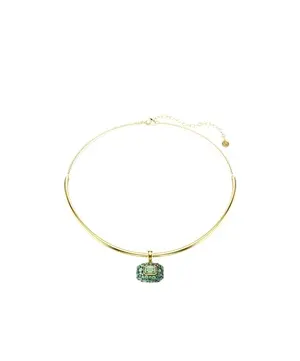 SWAROVSKI Sublima Necklace With Motif - Green