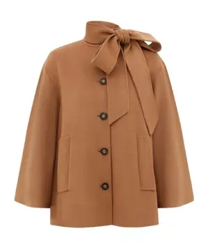 Zimmermann Valiant Pussybow Coat