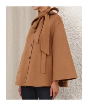 Zimmermann Valiant Pussybow Coat
