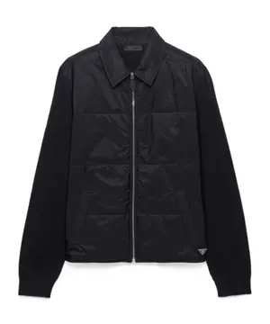 Prada Long-sleeved Cardigan - Black