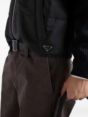 Prada Zip-up Knitted Cardigan