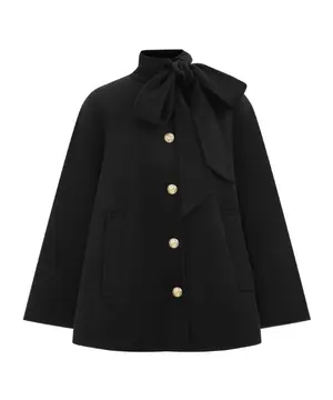 Zimmermann Valiant Pussybow Coat