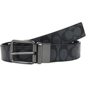 COACH Logo Belt With Logo Buckle