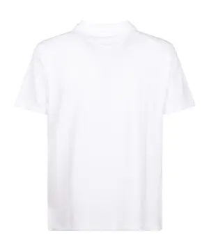 Polo Ralph Lauren Logo Embroidered Short Sleeved Polo Shirt - White