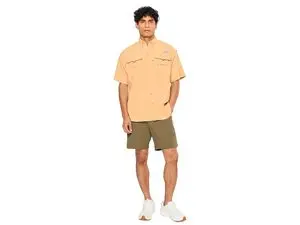Columbia Pfg Bahama Ii Short Sleeve Shirt Clothing Light Camel - Tan