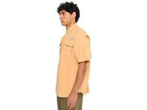 Columbia Pfg Bahama Ii Short Sleeve Shirt Clothing Light Camel - Tan