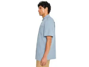 Columbia Pfg Slack Tide Camp Shirt Clothing Dockside - Blue