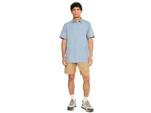 Columbia Pfg Slack Tide Camp Shirt Clothing Dockside - Blue
