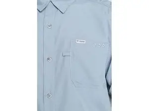 Columbia Pfg Slack Tide Camp Shirt Clothing Dockside - Blue