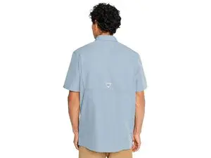 Columbia Pfg Slack Tide Camp Shirt Clothing Dockside - Blue