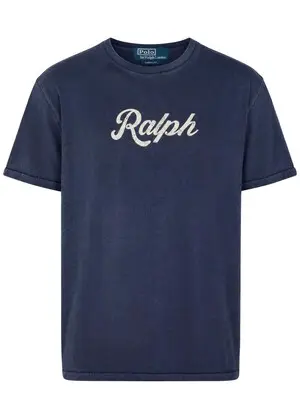 Polo Ralph Lauren Logo-print Cotton T-shirt - Blue