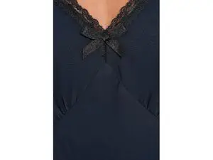 Madewell Cap Sleeve V-neck Lace Trim Top
