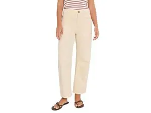 Madewell Non Denim Utility Barrel Leg Clothing Vanilla - Bone
