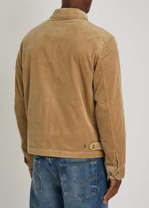 Polo Ralph Lauren Corduroy Embroidered Logo Windbreaker Jacket