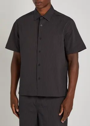 PERCIVAL Striped Seersucker Shirt