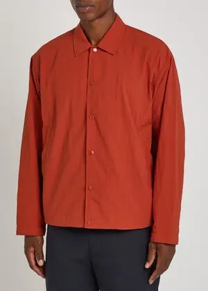 Nn07 Crinkled Nylon Jacket With Drawstring Hem
