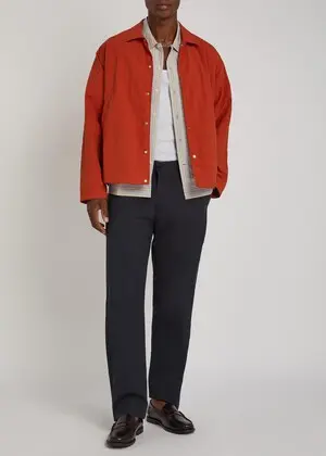 Nn07 Crinkled Nylon Jacket With Drawstring Hem