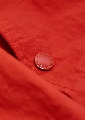 Nn07 Crinkled Nylon Jacket With Drawstring Hem