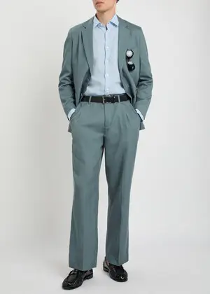 PERCIVAL Tailored Straight-leg Woven Trousers