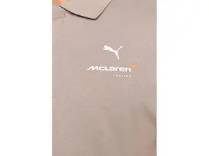 PUMA Mclaren Racing Small Logo Polo Clothing Mouse Gray