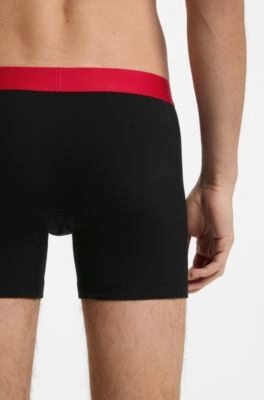 Hugo Three-pack Of Logo Boxer Briefs