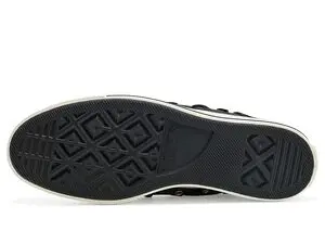 CONVERSE Chuck Taylor All Star Lift Platform Ribbon Low Top Sneakers - Black